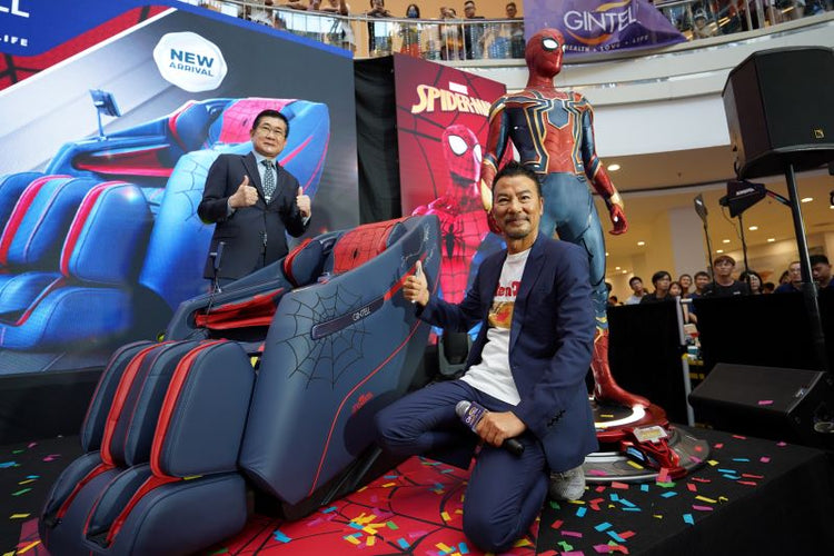 Simon Yam x GINTELL: GINTELL Spider-Man Limited Edition Massage Chair ...