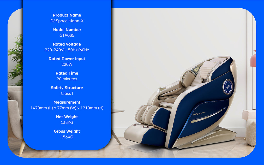 DéSpace Moon-X Massage Chair – GINTELL