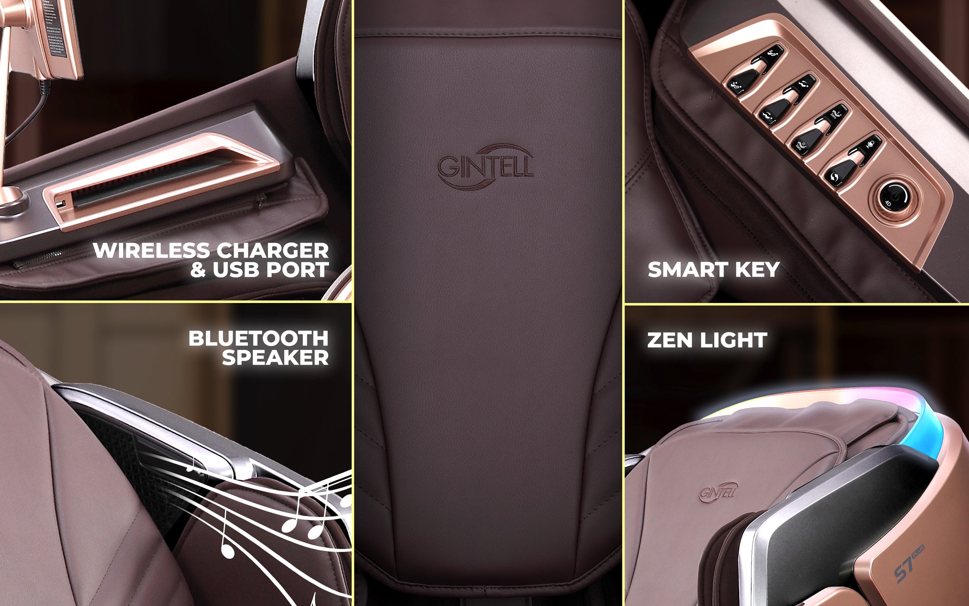 S7 Plus 2nd Gen 8-Hands Wellness Chair | GINTELL – GINTELL